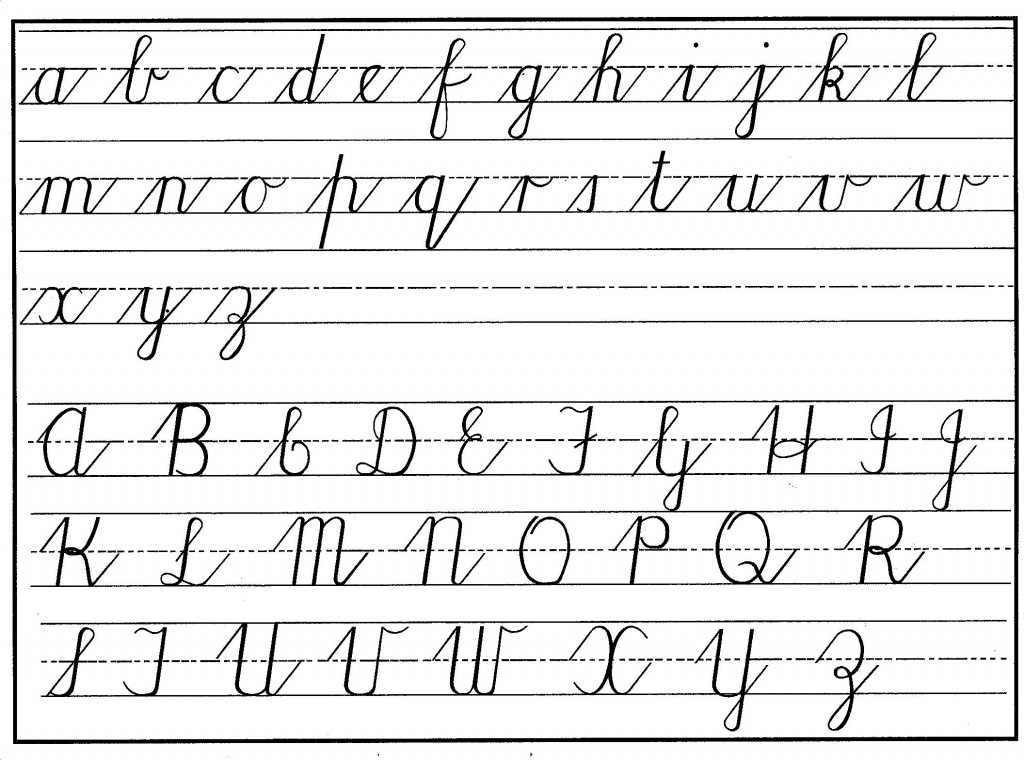Is Cursive Handwriting Slowly Dying Out In America St Joseph Mo And 